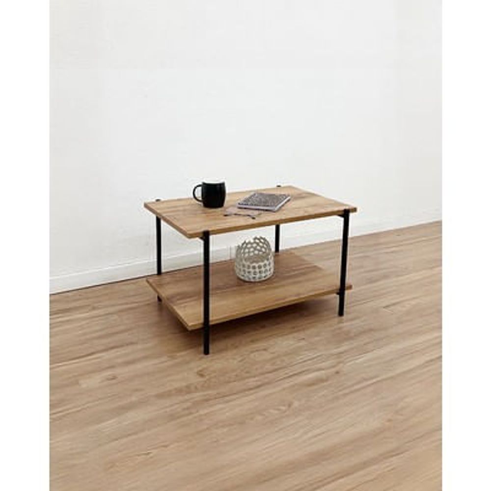 MESA RATONA INDUSTRIAL META. 70 x 45 x 43 cm. Color ROBLE ATAKAMA