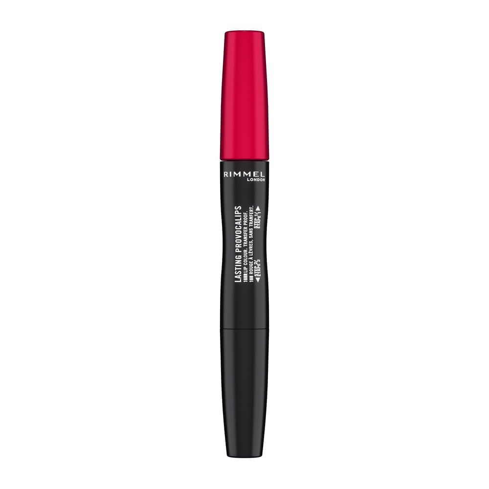 Labial Liquido Rimmel Lasting Provocalips 500 Kiss The Town Red