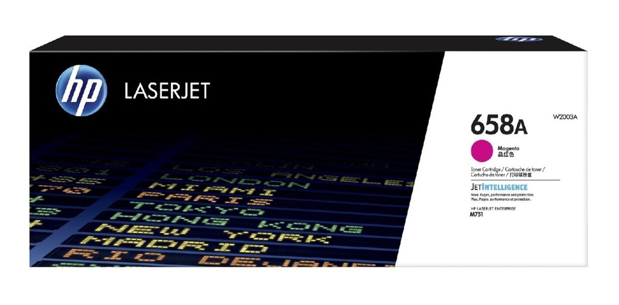 Toner Hp W2003a Magenta Original Hp 658a Laserjet M751