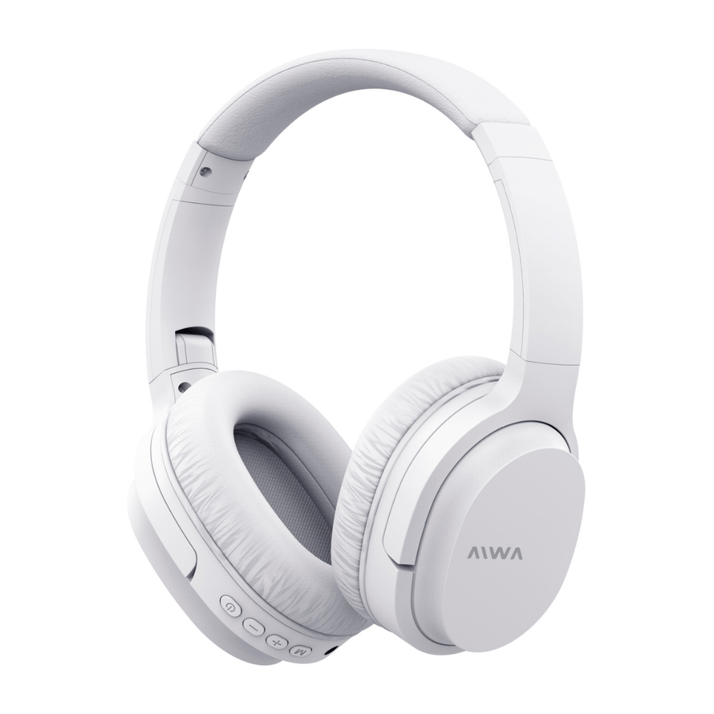 Auriculares Bluetooth Aiwa AVA-BT301 Plegables Blanco