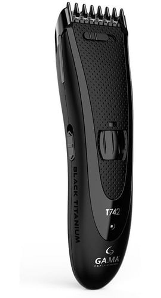Cortadora De Pelo Y Barba Ga.ma Black Titanium T742 220v