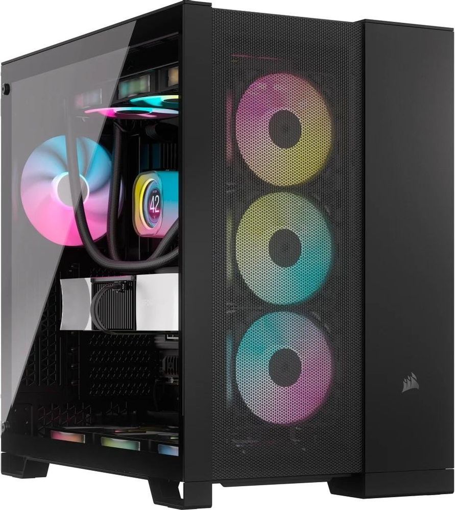 Gabinete Gamer Corsair 6500d Airflow Super Mid Tower Negro