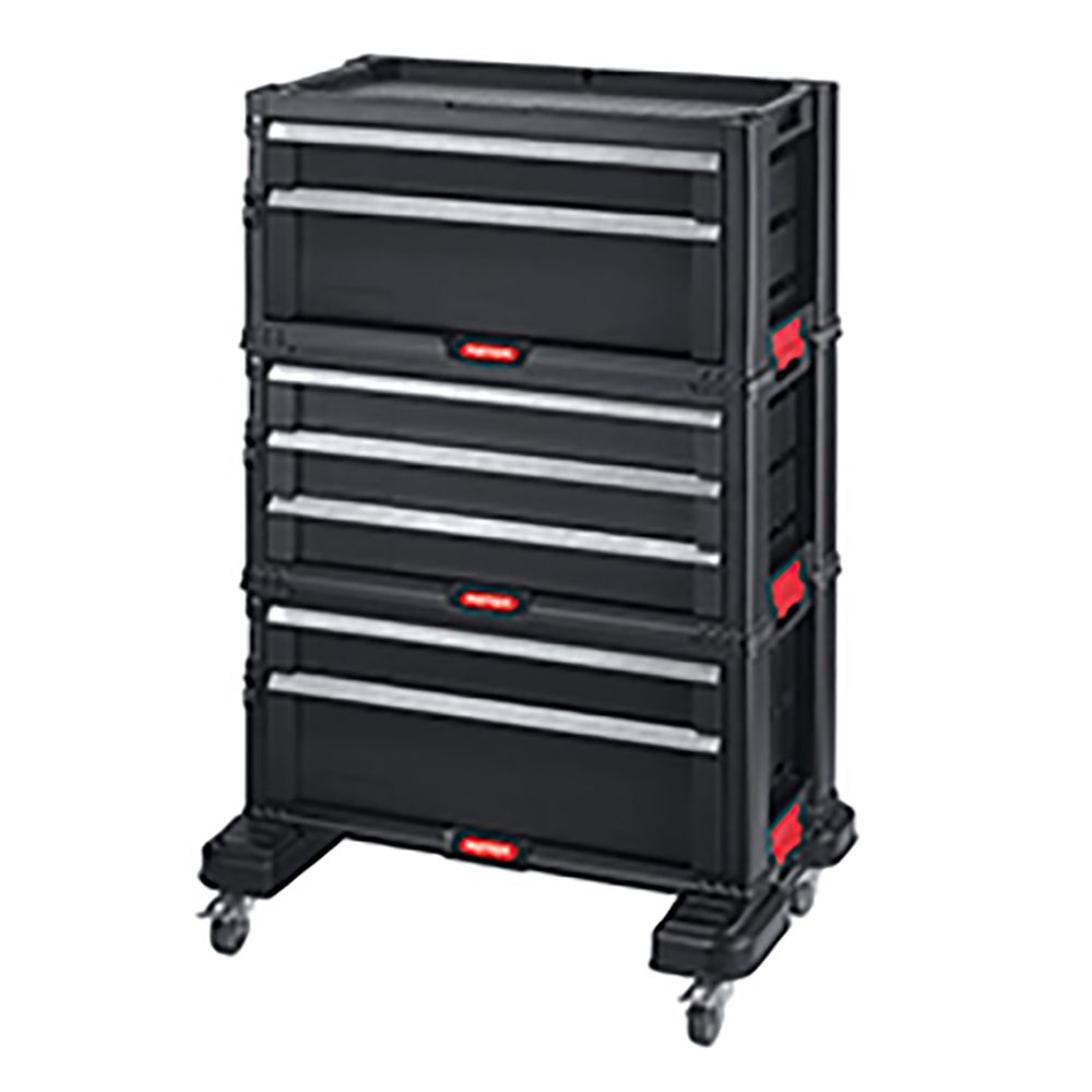 Gabinete Carro Porta Herramientas Modular 2 3 2 Cajones Keter