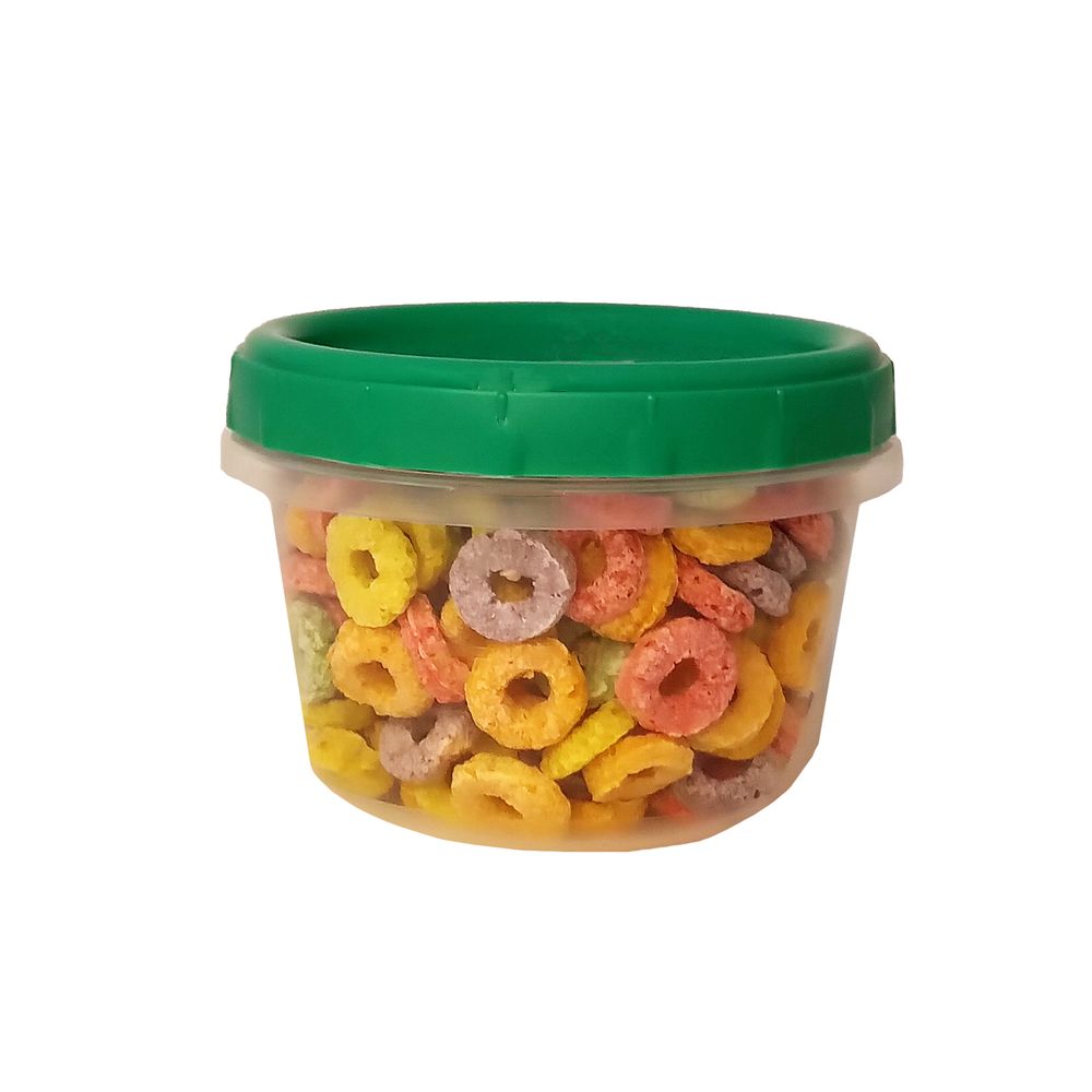 Tarro Contenedor Ring Star 500ml Tapa Verde oscuro - Colombraro