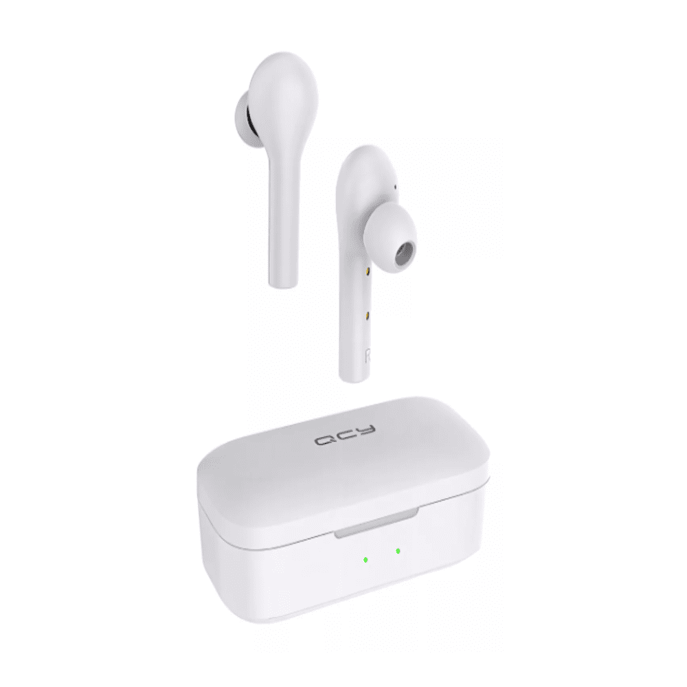 Auriculares Inalambricos Qcy T5 Bluetooth V5.0 Modo Gamer Color Blanco Color De La Luz Rojo ...