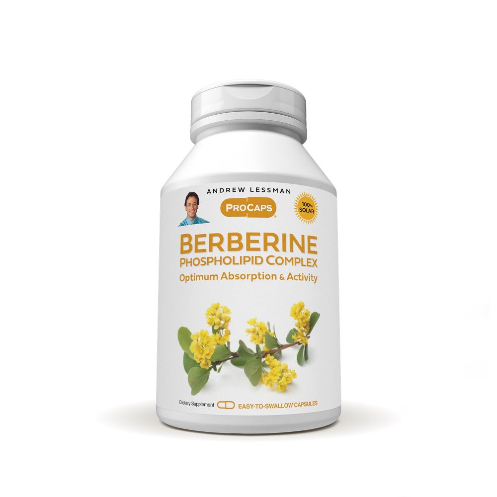 ANDREW LESSMAN Berberine Phospholipid Complex 60
