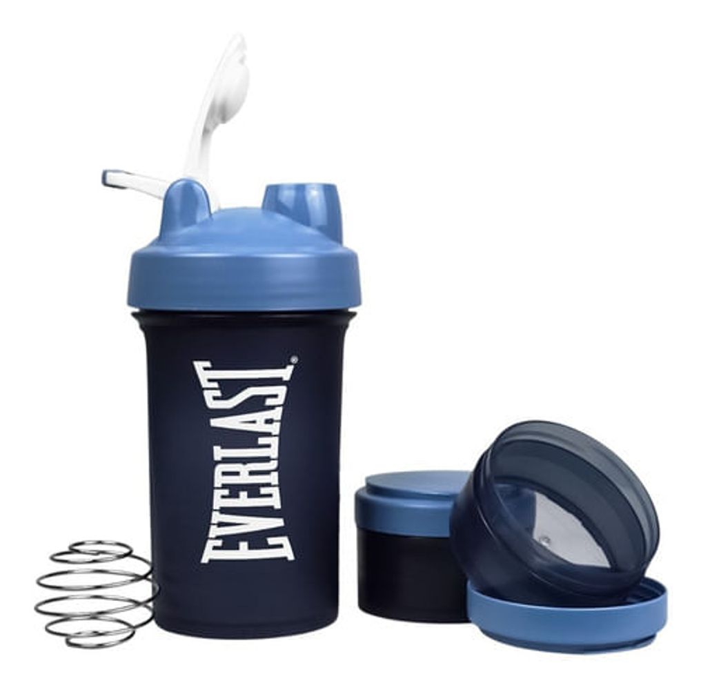 Vaso Shaker Everlast Doble Compartimiento Proteínas Batidos