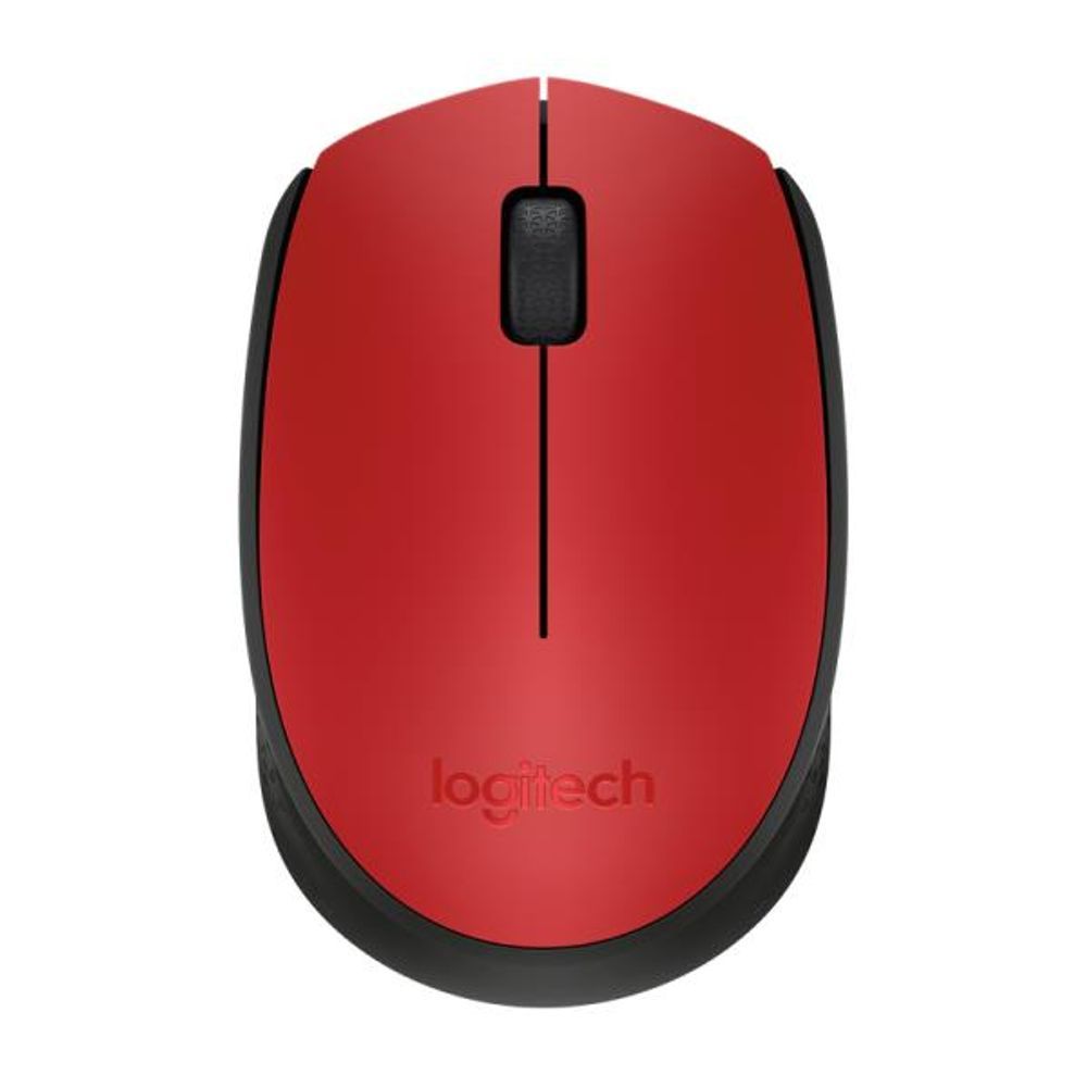 Mouse Wireless Logitech M170 Red (910-004941)
