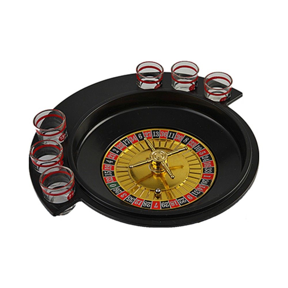 Ruleta Juego De Bebida Con 6 Chupitos Shots Previa Tragos D 32