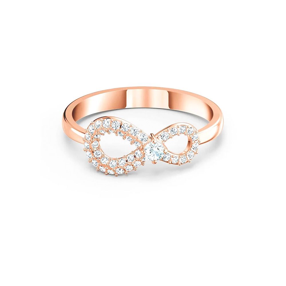 Anillo Swarovski Infinity Rose