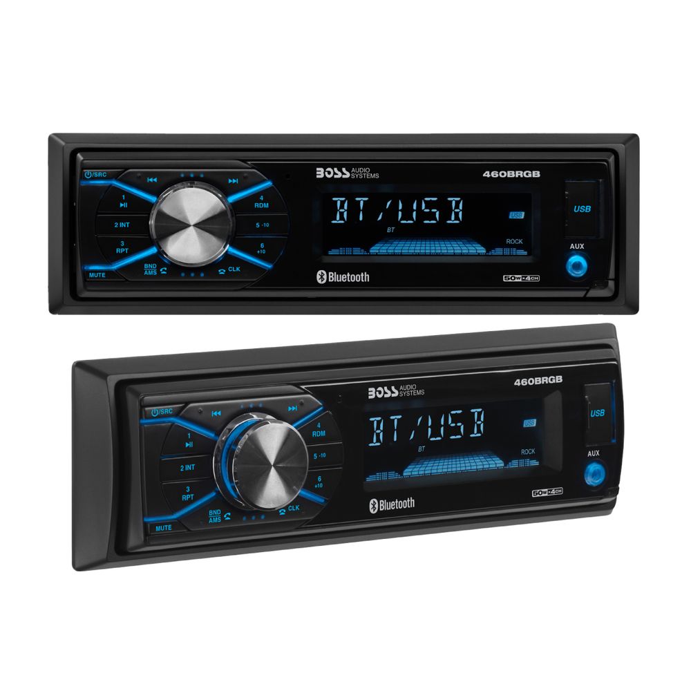 Auto Estereo BOSS Audio Systems 460BRGB Color Negro con USB y Bluetooth