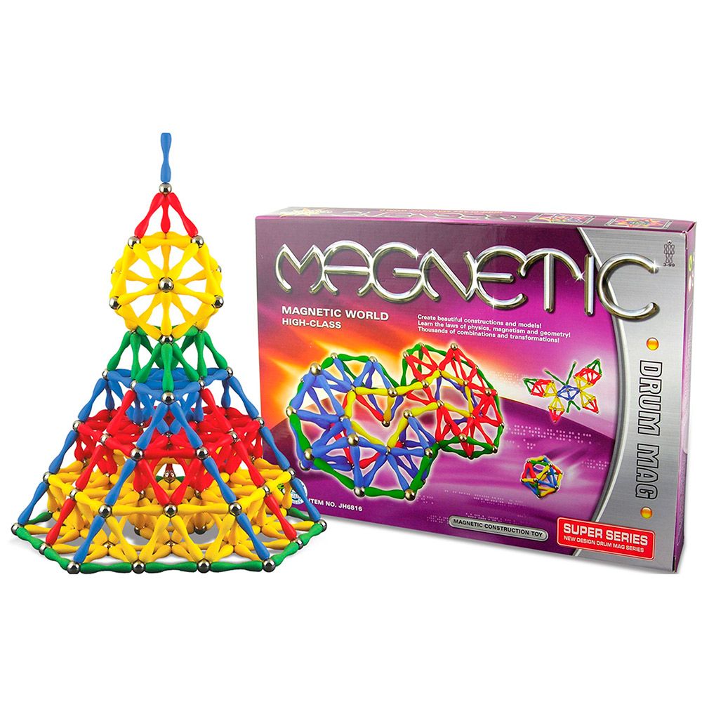 Palitos Magnéticos Explorer Fan 84 Piezas MG03