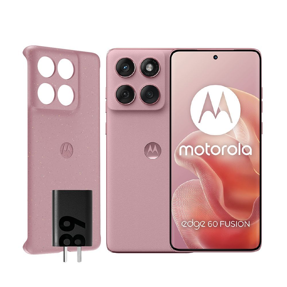 Celular Motorola Edge 60 Fusion 8 GB 256 GB Pantone Zephyr Rosa