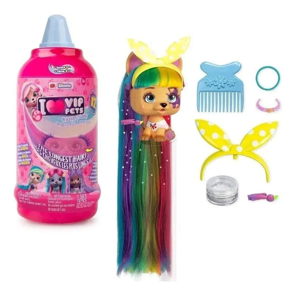 Muñeca Mascota Sorpresa I Love Vip Pets Serie 1 Perrita