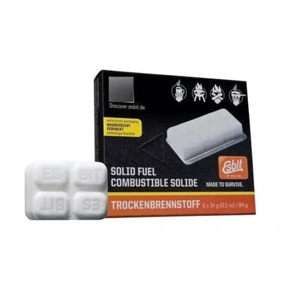 Pastillas de Combustible Solido Esbit 6x14 gr
