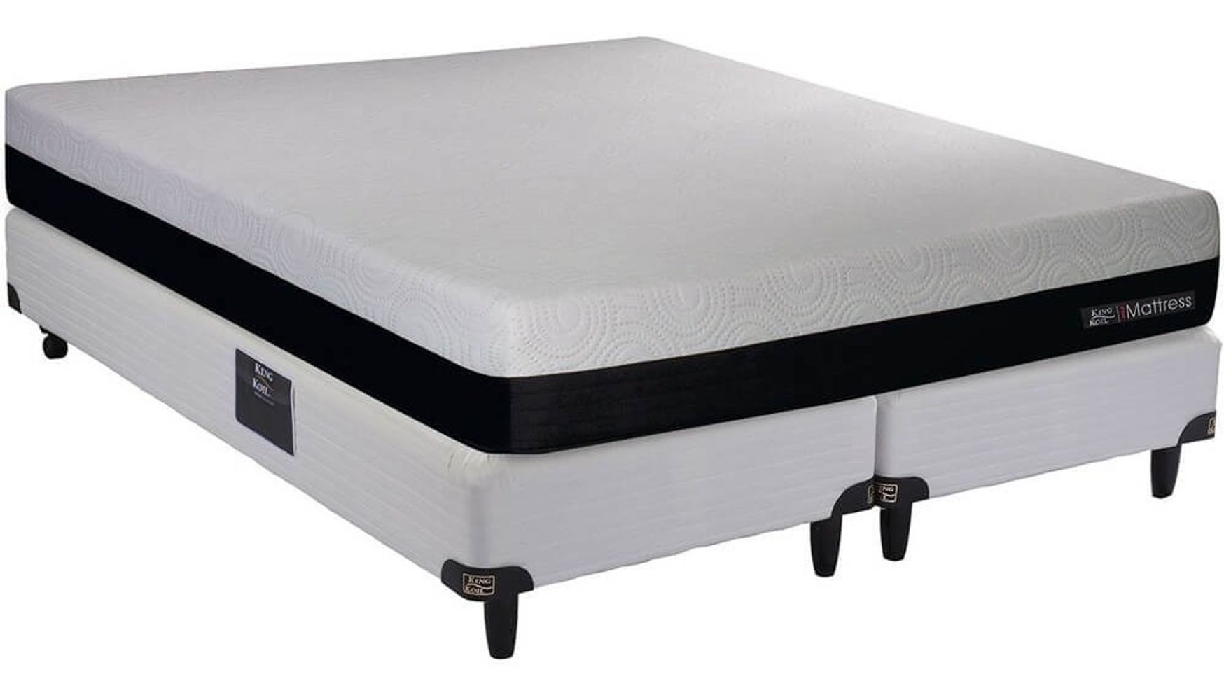 Sommier Queen Size King Koil G24 160x200 Espuma 24cm Alto Blanco NO USAR