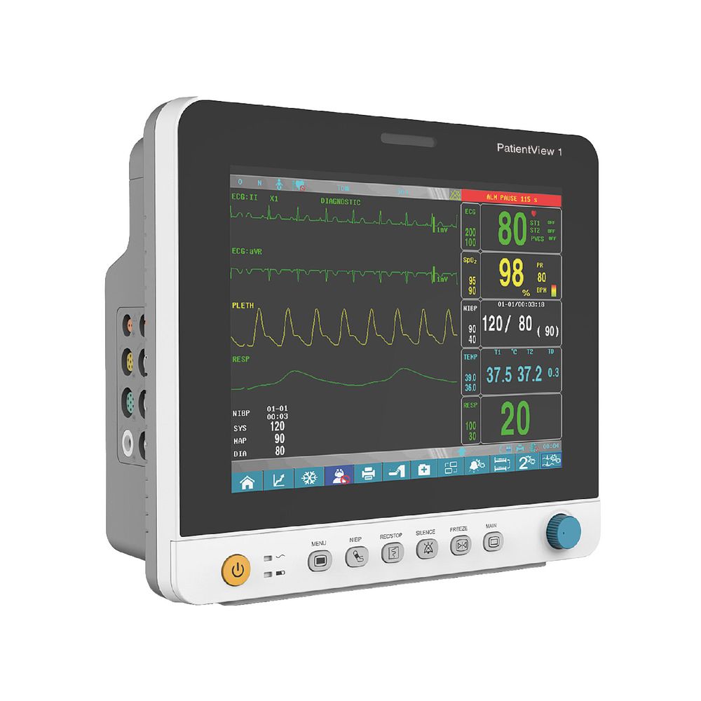 Monitor Multiparamétrico Contec CMS8000 de 5 Parámetros (Spo2, PNI, ECG ...