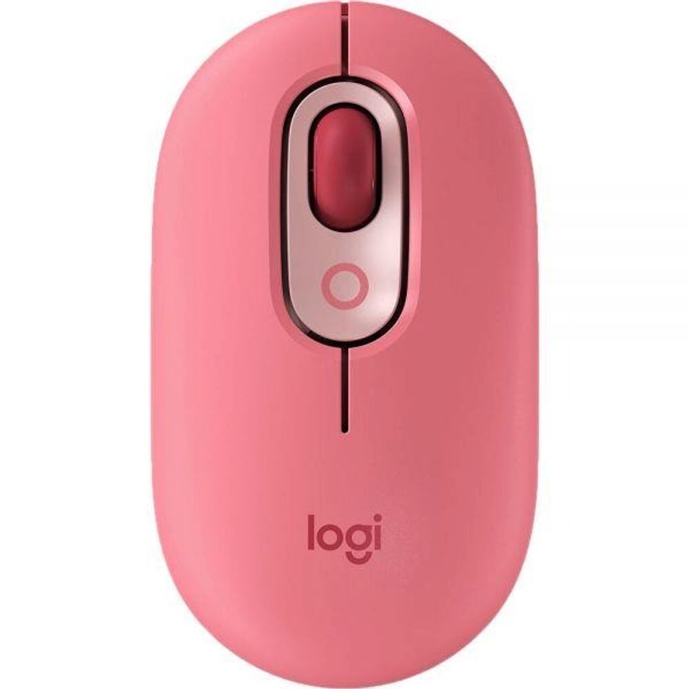 Mouse Logitech Pop - Coral Rose