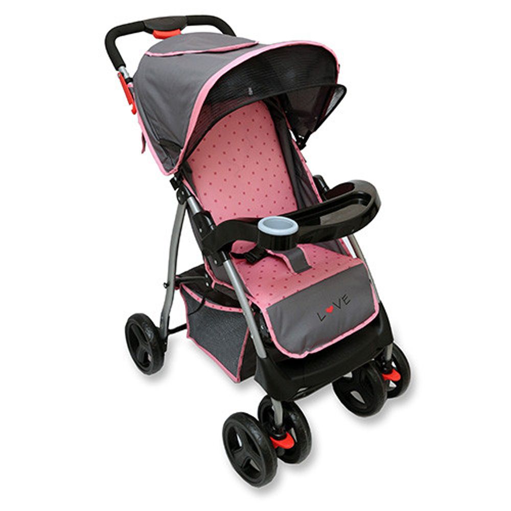 Cochecito de Bebé Love Rider 155 Rosa 08