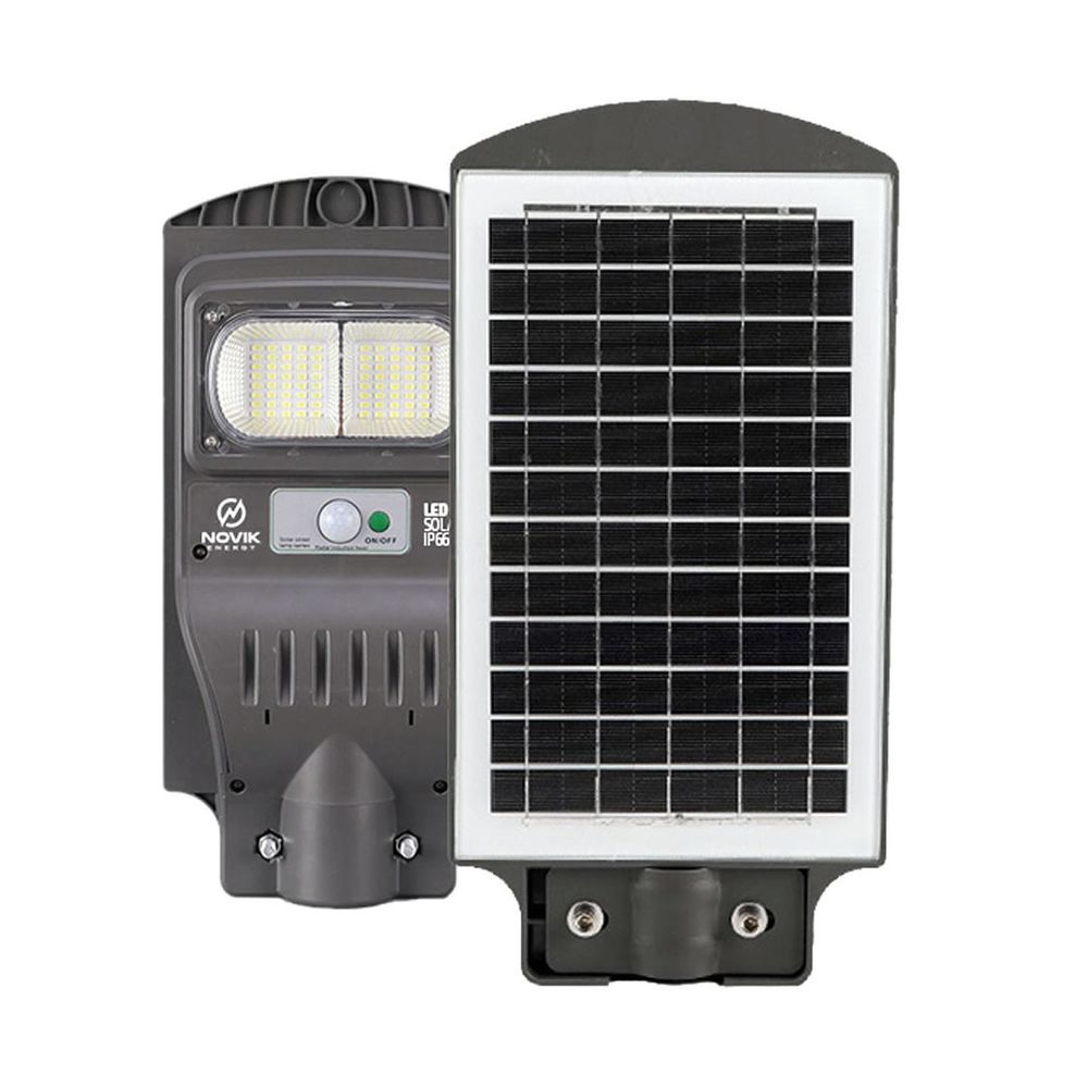 Reflector Luminaria con Panel Solar Exterior Novik LED 30