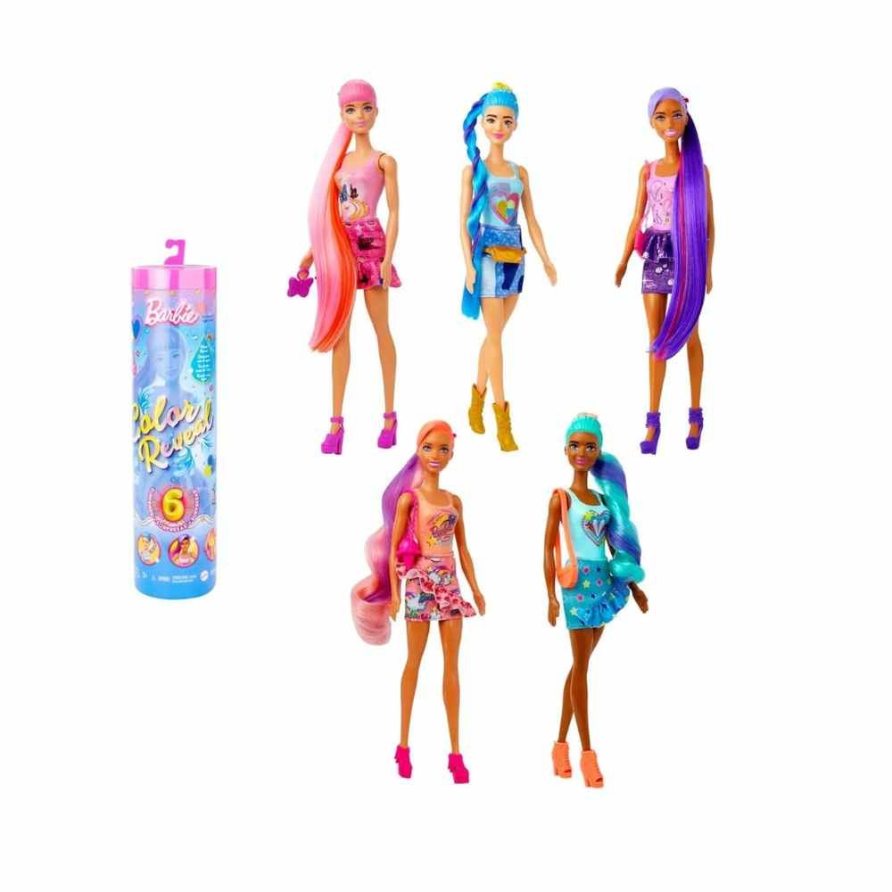 Barbie Color Reveal 6 Sorpresas Cambia de Color
