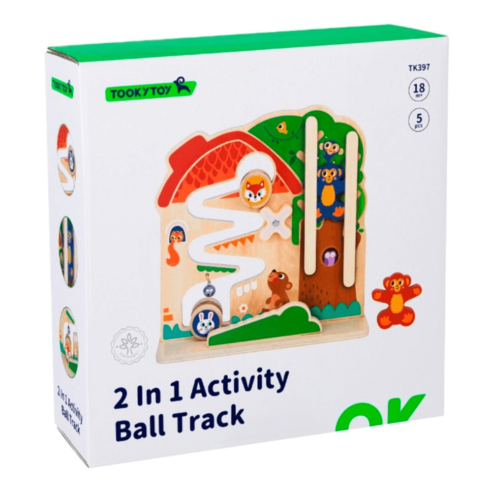 Laberinto De Bolas 2 En 1 Tooky Toy 35212