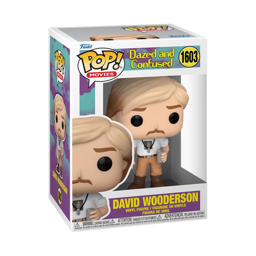 ¡Funko Pop! Películas: Figura aturdida y confusa de David Wooderson