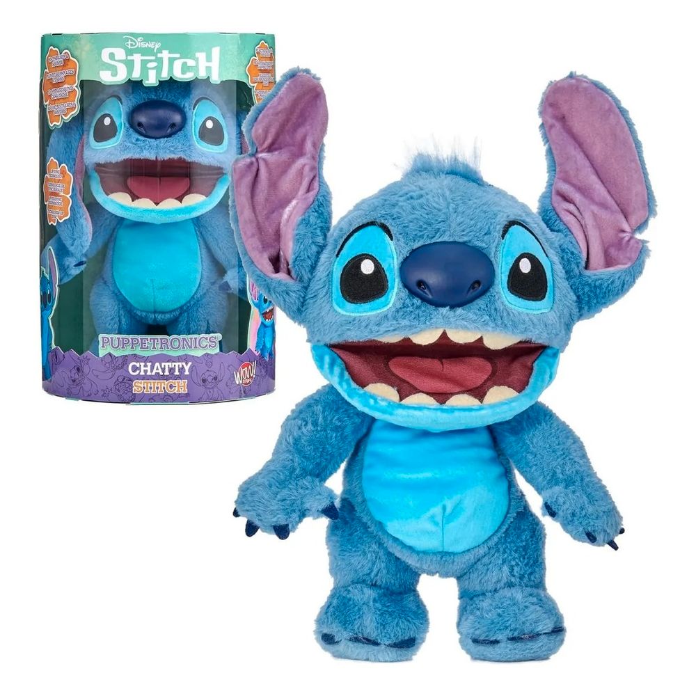 Peluche Stitch Interactivo Chatty Puppetronic Lilo & Stitch