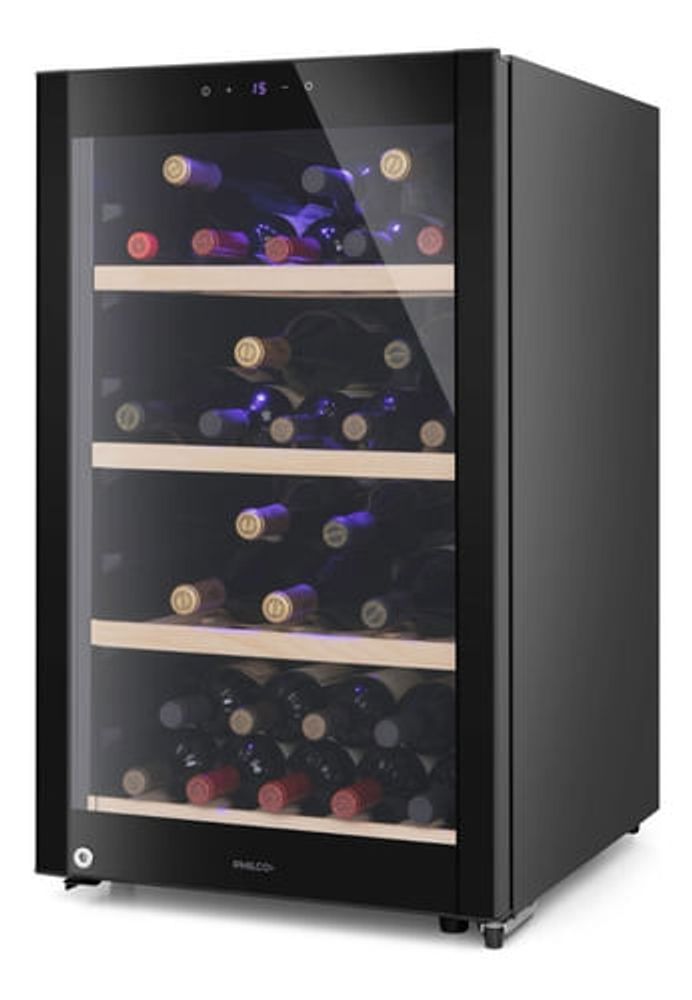 Cava Eléctrica Philco Phcav052n Con Compresor 52 Botellas