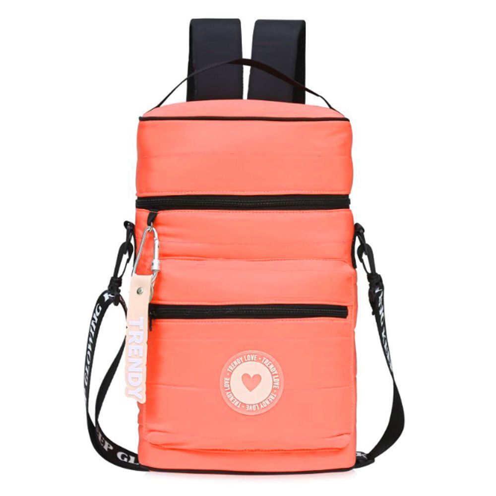 Mochila Matera Trendy Para Termo 1.5L Diseño Colores Tiempo Libre