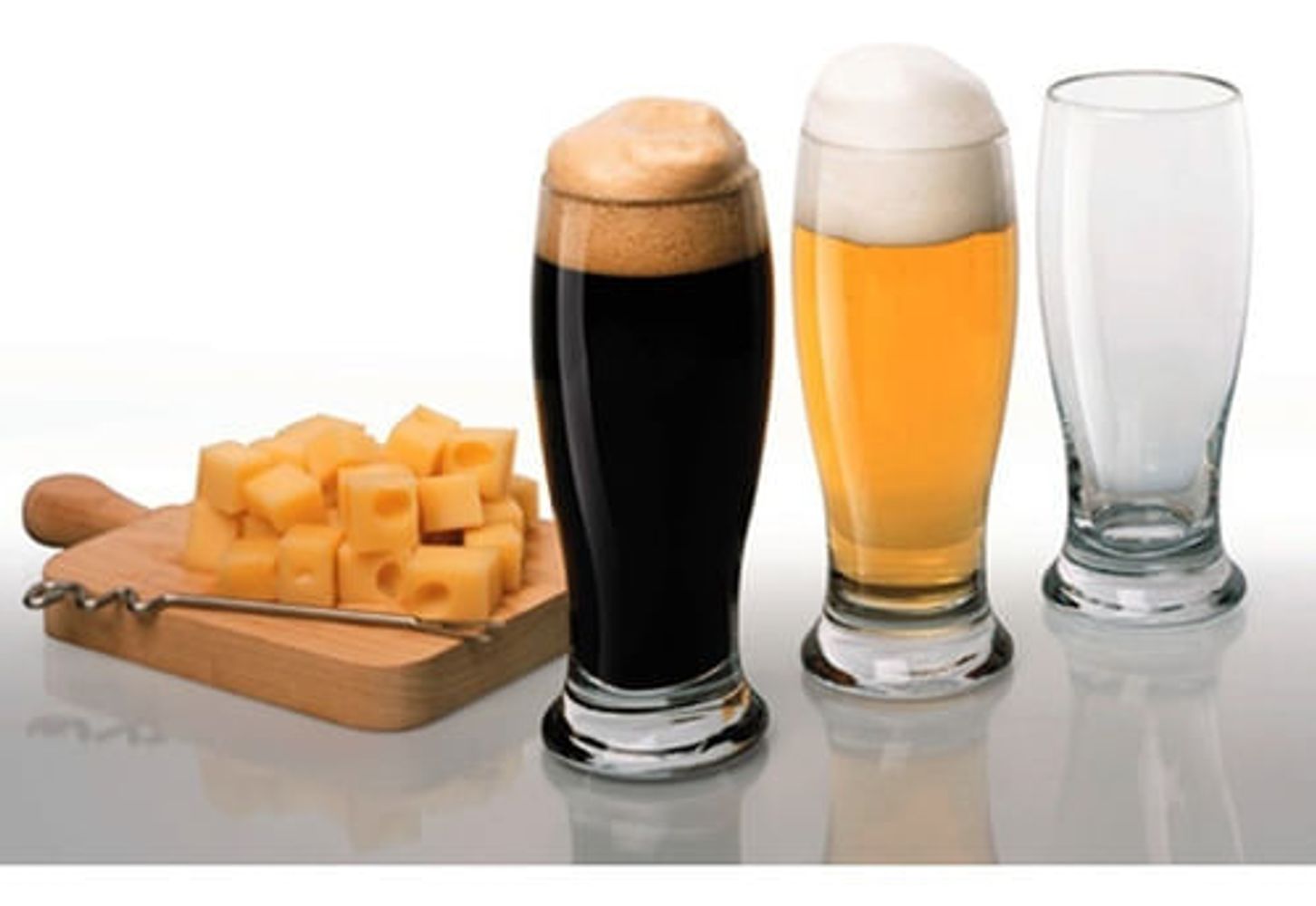 Vaso Cerveza Munich Vidrio Nadir 300ml Caja X6 Unidades
