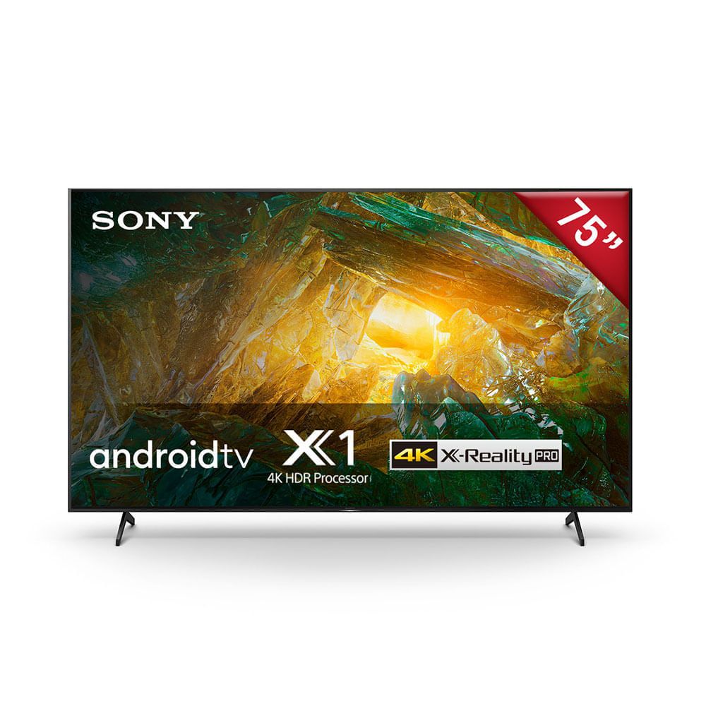 Smart TV 75" Sony 4k UHD XBR 75X805H