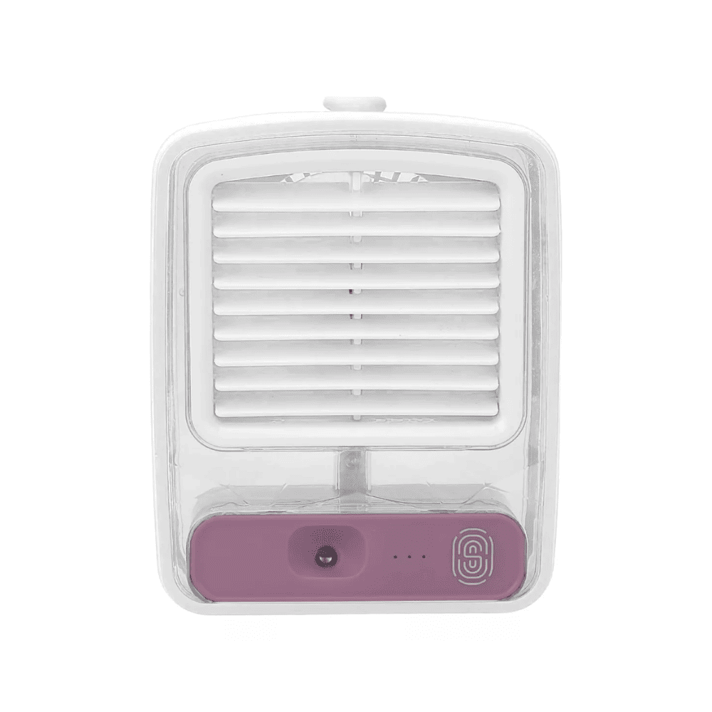 Ventilador Mini Aire Acondicionado Humidificador Inalámbrico Blanco ...