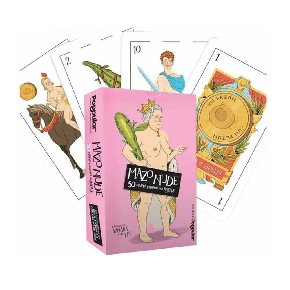 Mazo Argento Nude Juego Cartas Adultos - Poppular