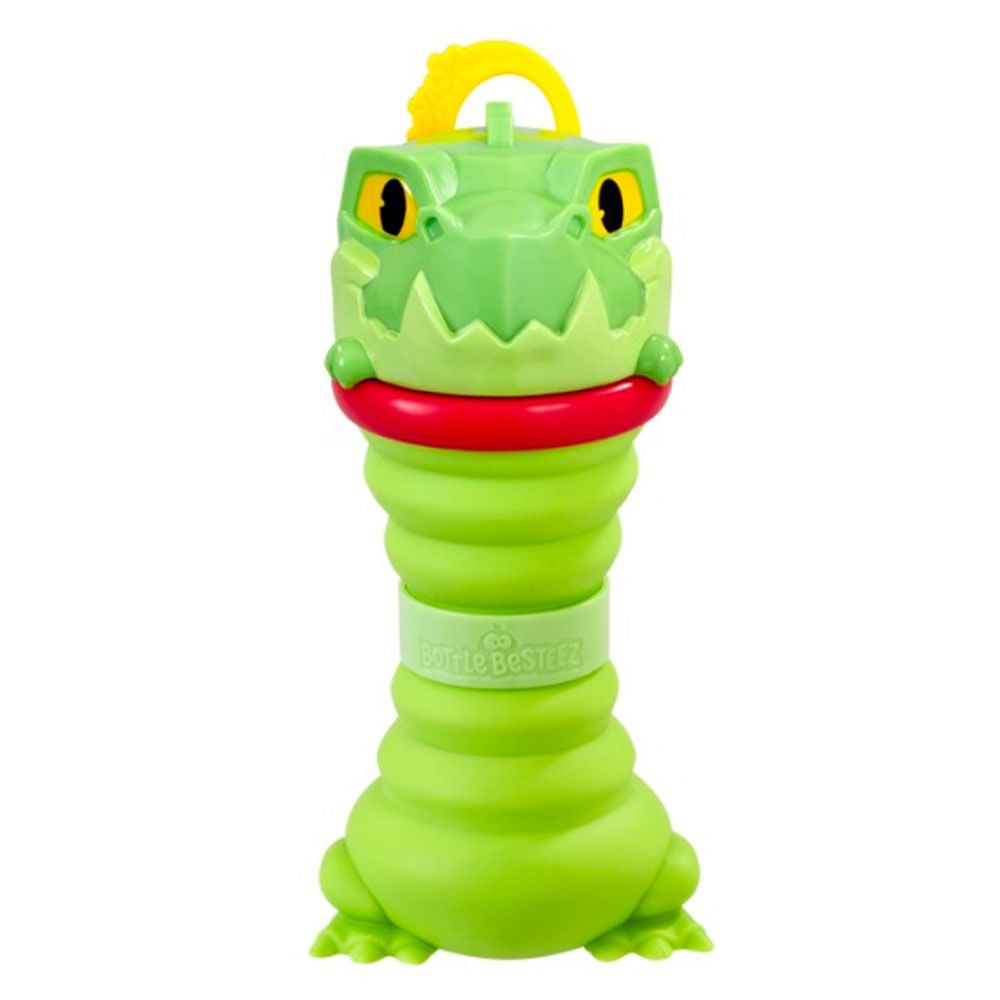 Bottle Besteez Botella 360ml Animales Cocodrilo Verde Plegable