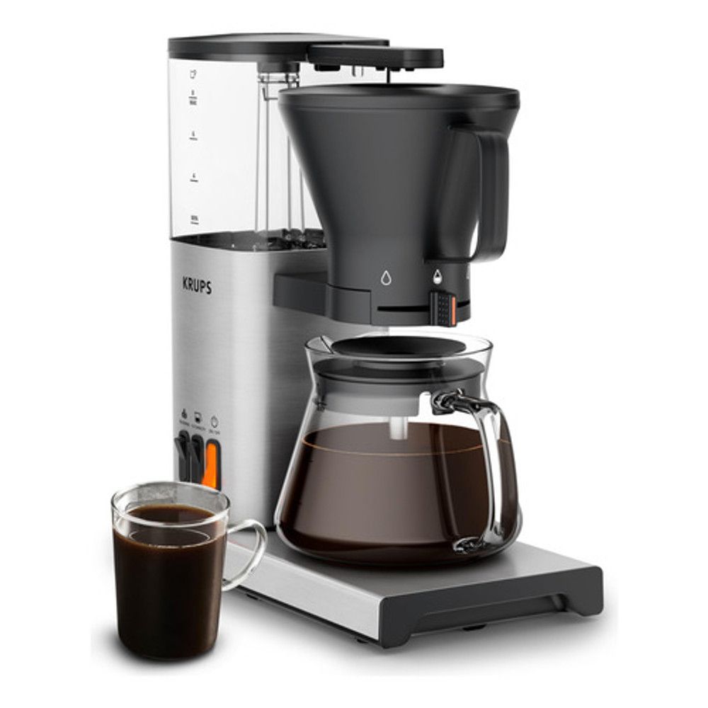 Cafetera De Goteo Krups Blooming Aroma Con Certificación Sca Plateado ...