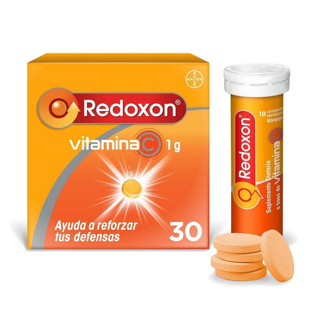 Redoxon 1 Gr Comprimidos Efervescente Vitamina C x 30 Comp.