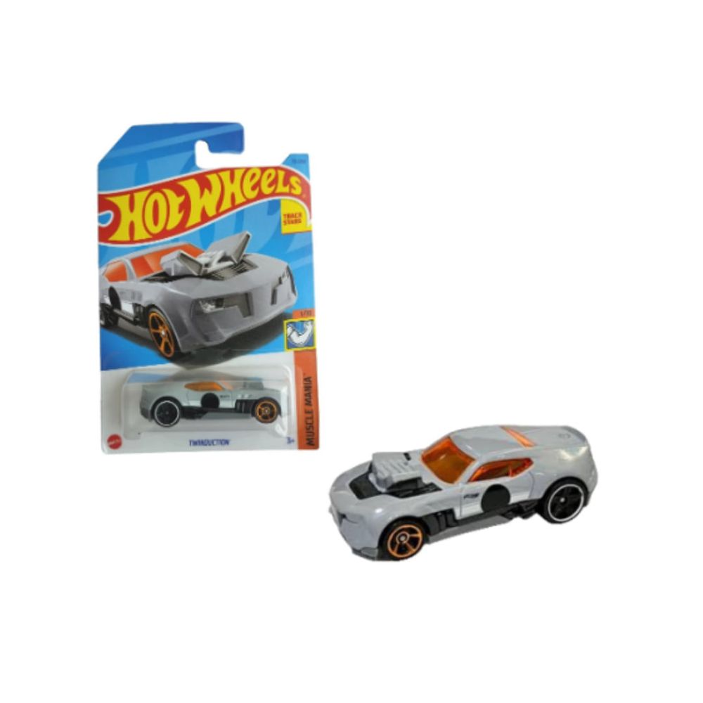 Hot Wheels De Colección Mattel C4982 - 4 Twinduction Gris