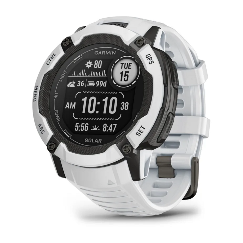 Reloj Smartwatch Instinct 2X Carga Solar Linterna Tracback Whitestone