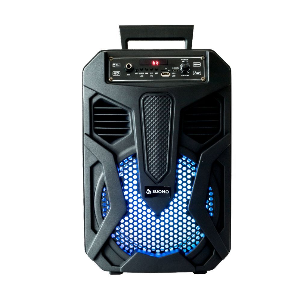 Parlante Portátil Bluetooth Suono Negro