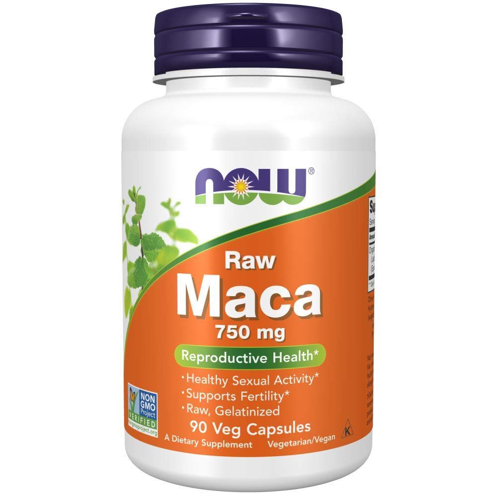 Suplementos NOW Foods Maca (Lepidium meyenii) 750 mg 90 cápsulas