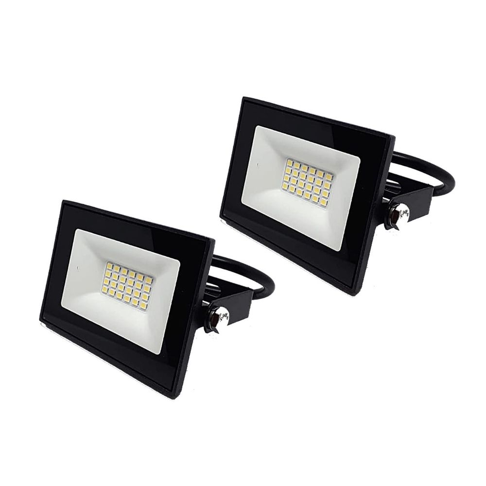 Pack X2 Reflector Led Interior/exterior Alta Potencia 10w