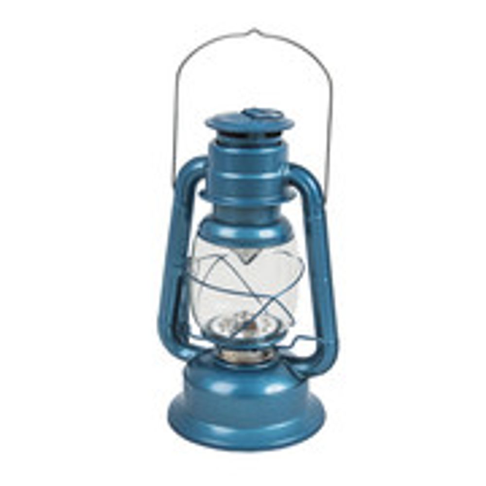 Farol de 30 cm con 17 leds color azul a pila