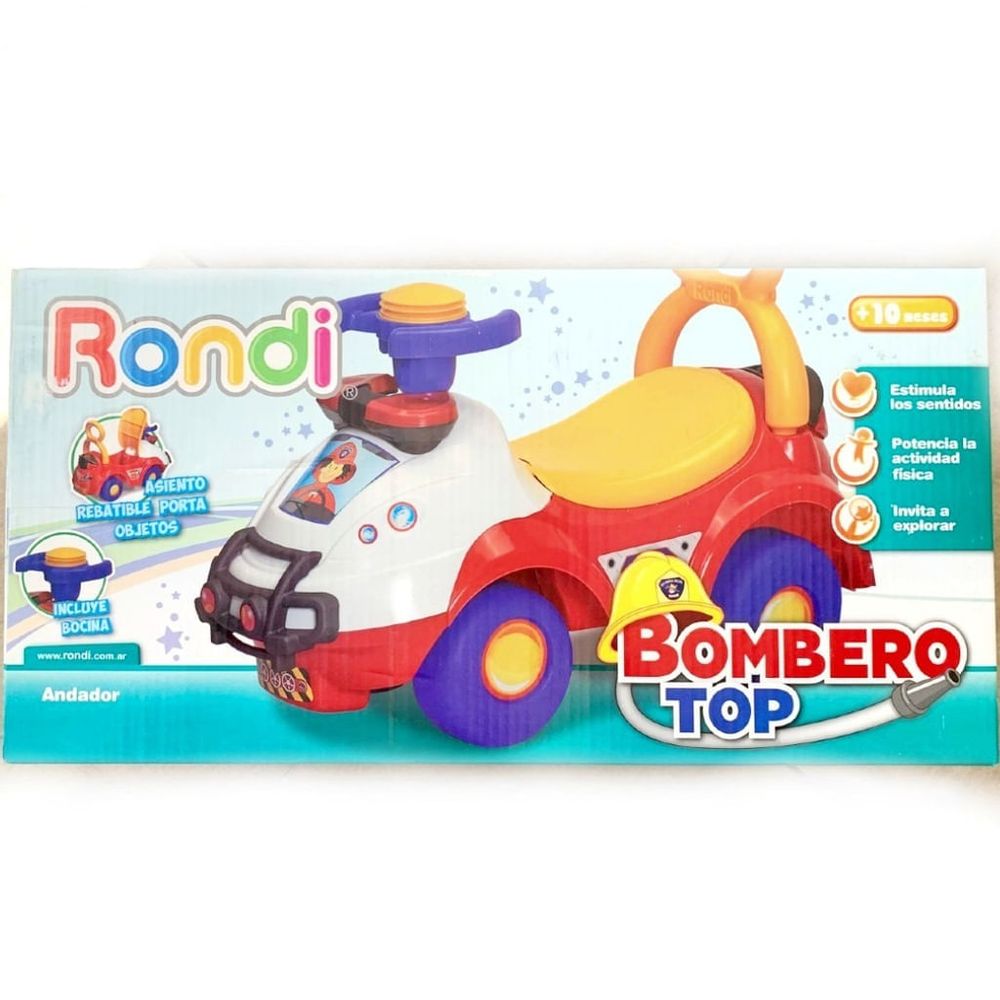 Pata Pata Bombero Top Rondi 3252