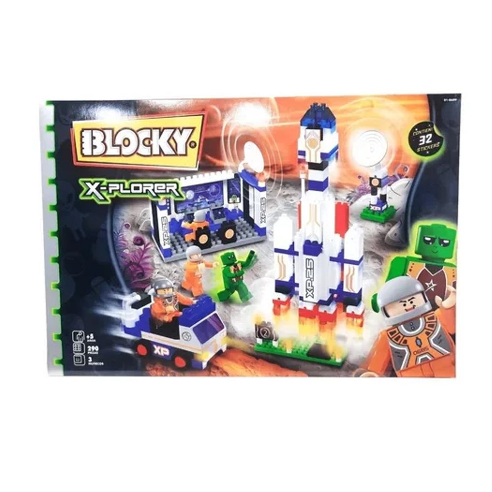 Blocky X-plorer Lanzamiento Desde Marte 290 Piezas