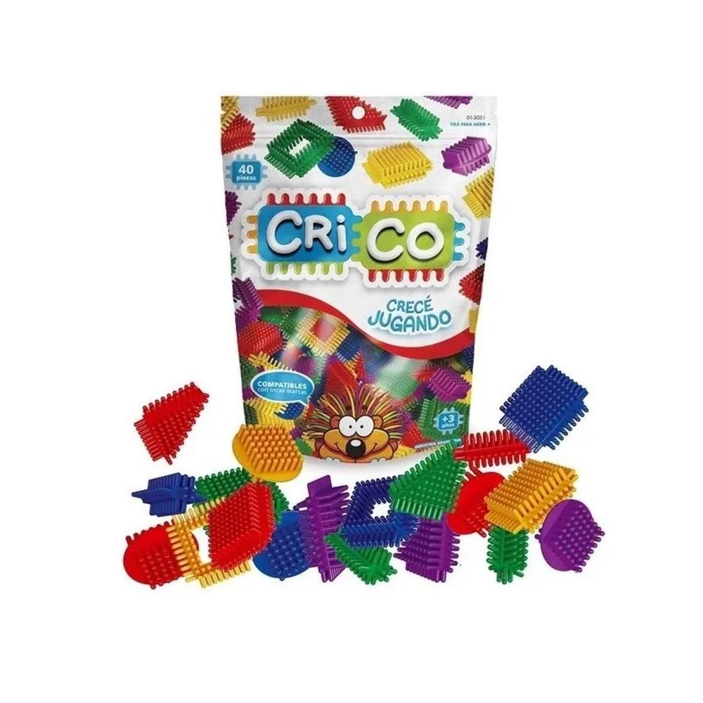 Rasti Bloques Cri Co X40 Piezas