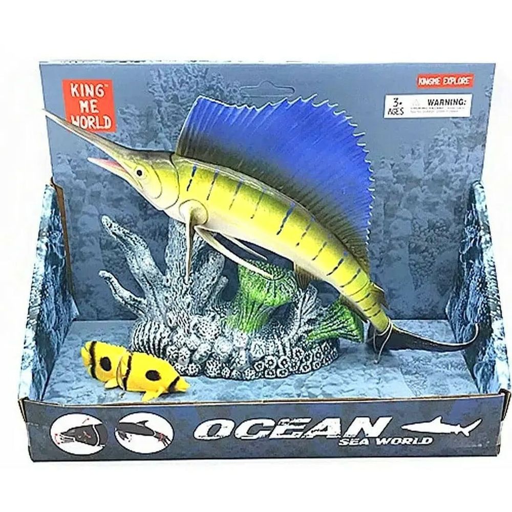 Figura Individual Animales Del Oceano - Ocean Sea World Wabro 99570 Pez ...