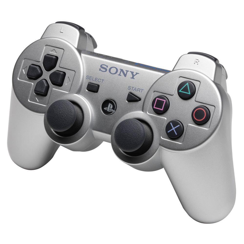 JOYSTICK SONY DUALSHOCK WIRELESS SILVER