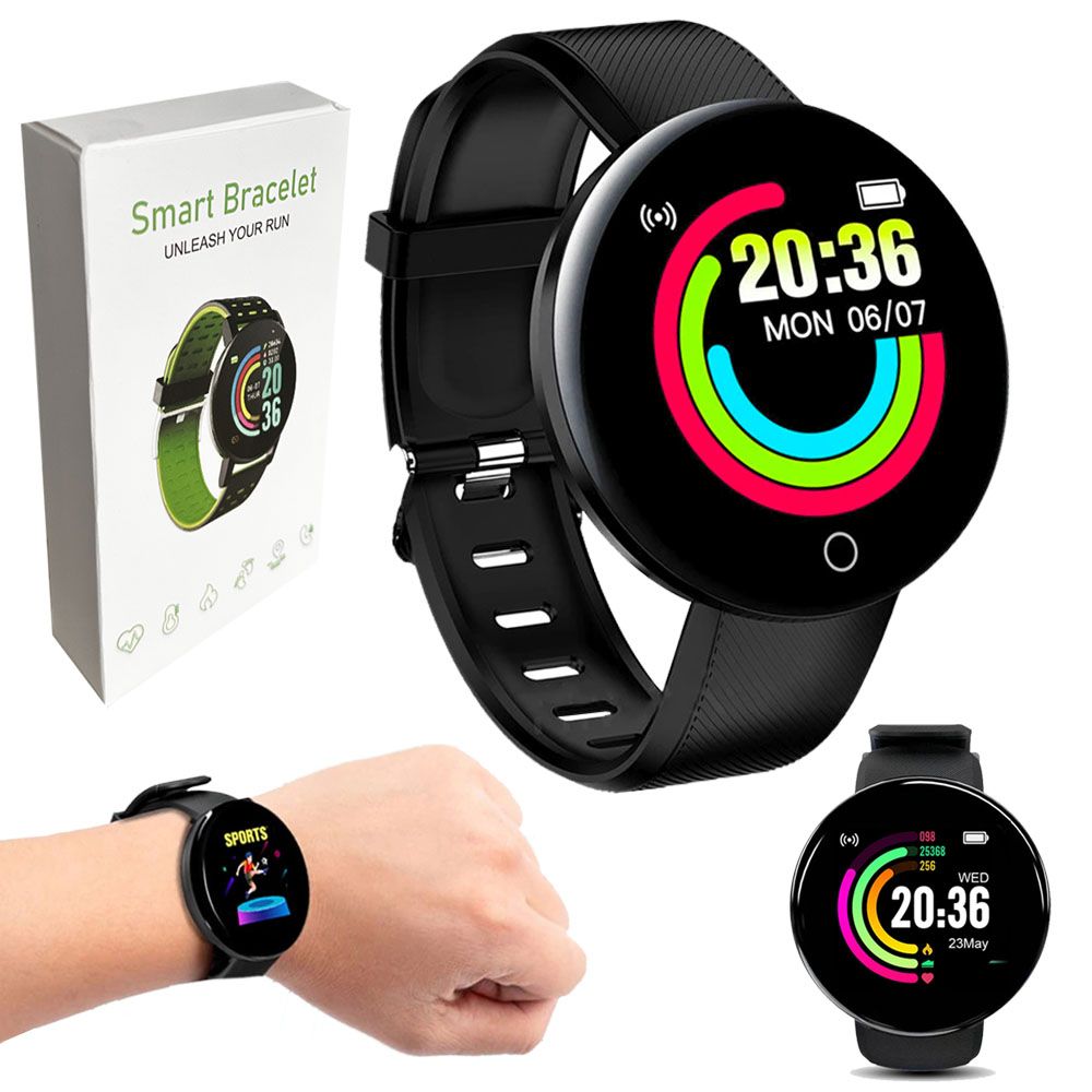 Reloj Bluetooth Smartwatch Inteligente D18- New Series Smartband ...