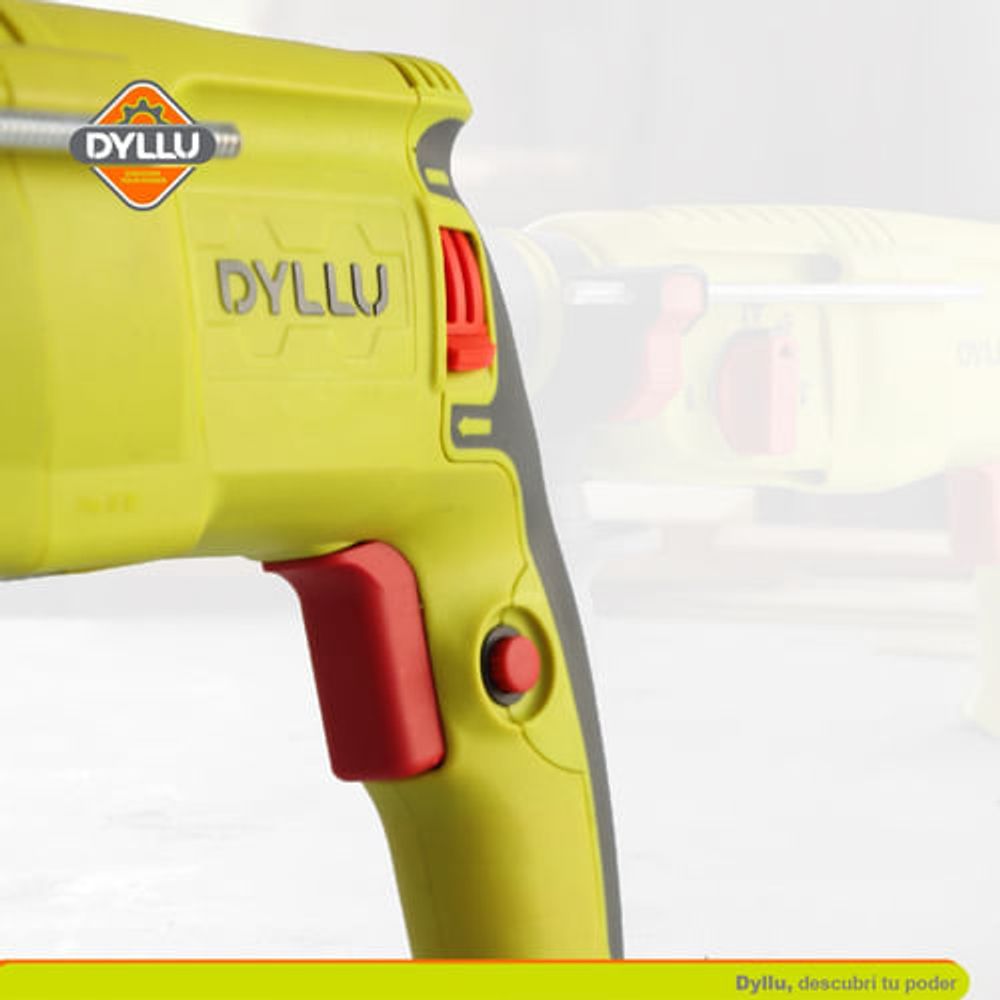 Rotomartillo Taladro Percutor 800w Sds Plus + Mechas Dyllu Dtrh1d26